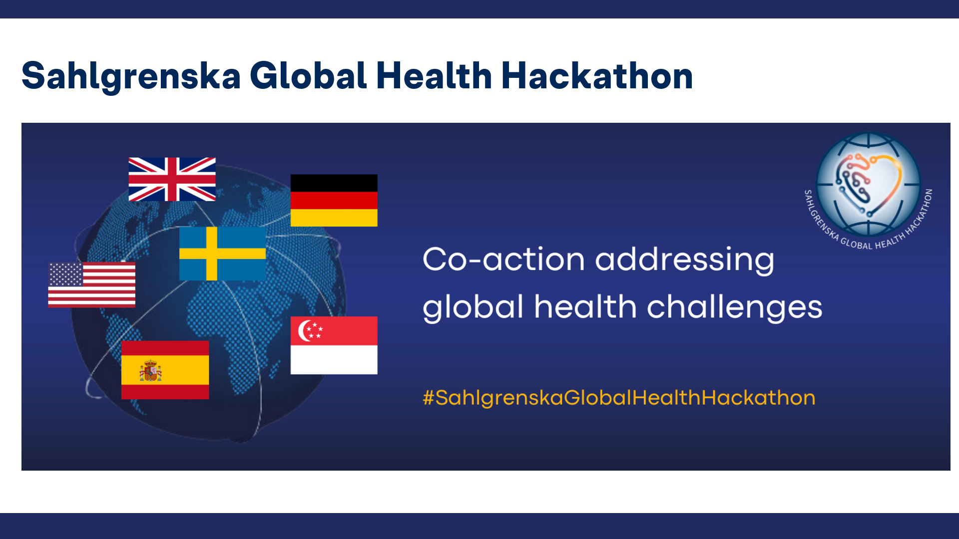 Sahlgrenska Global Health Hackathon - Παρατηρητήριο Καινοτόμου ...